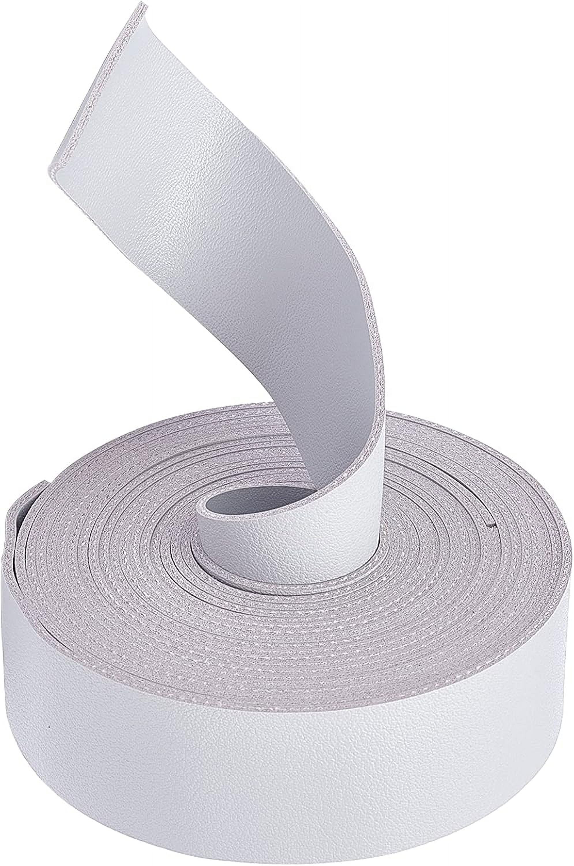 Double Sided Leather Straps Strips Grey 118 Inch Long 1.18 Inch Wide ...