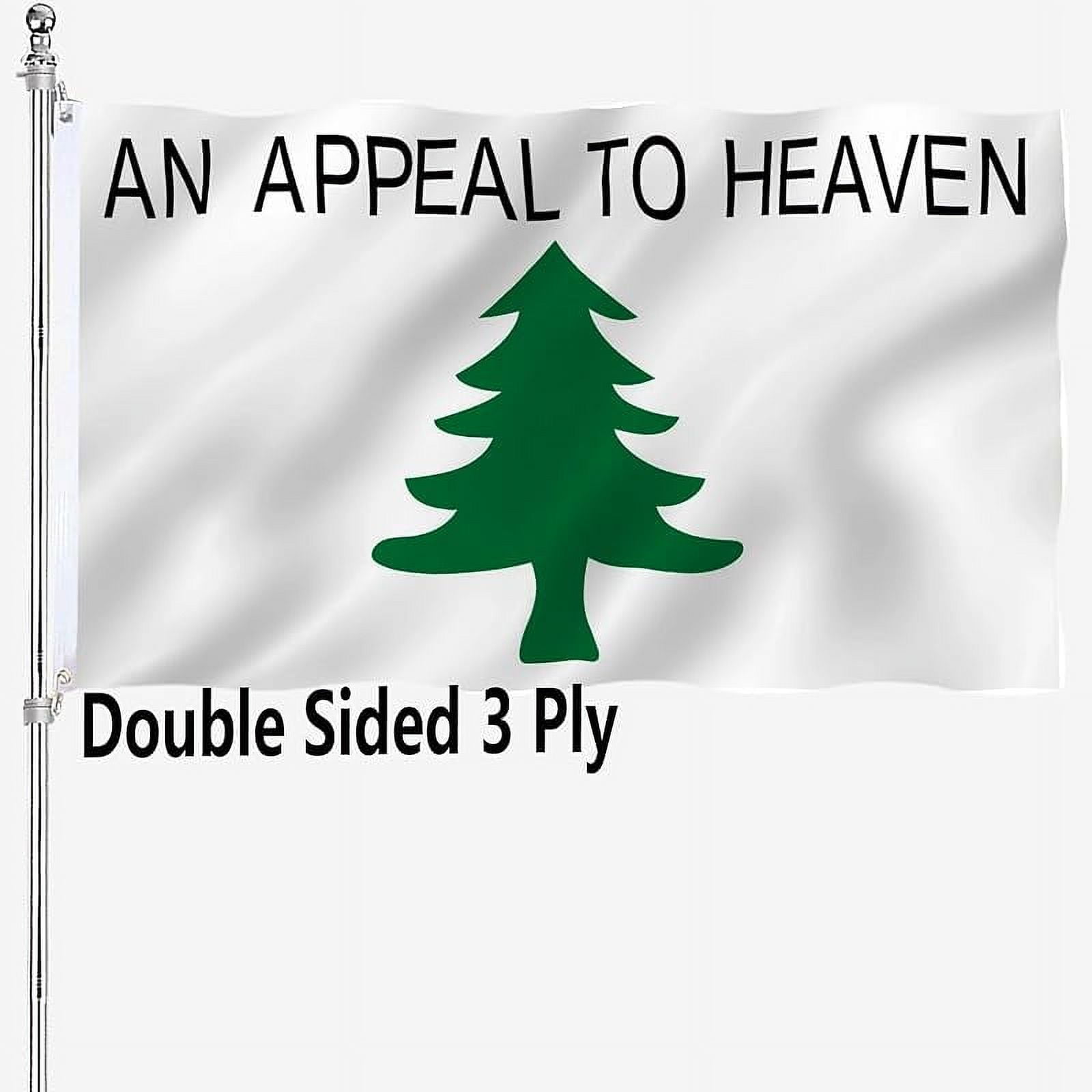 Double Sided Liberty Tree Flag 3x5 An Appeal to Heaven Flags 100% ...