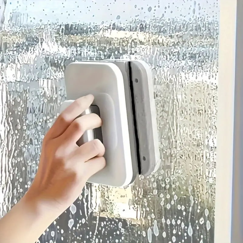 Double-Sided Magnetic Window Cleaner for 3-10mm Glass ABS Anti-Pinch ...