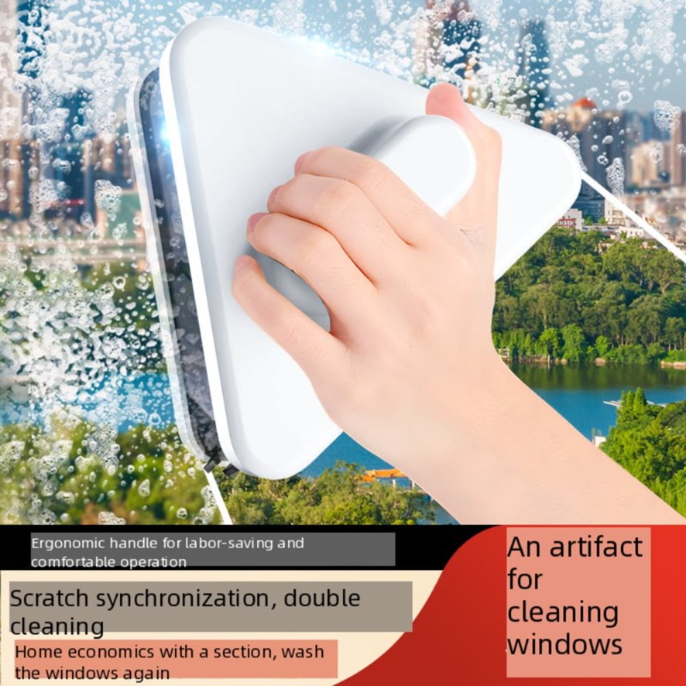 Double-Sided Magnetic Window Cleaner for High-Rise Buildings Indoor ...