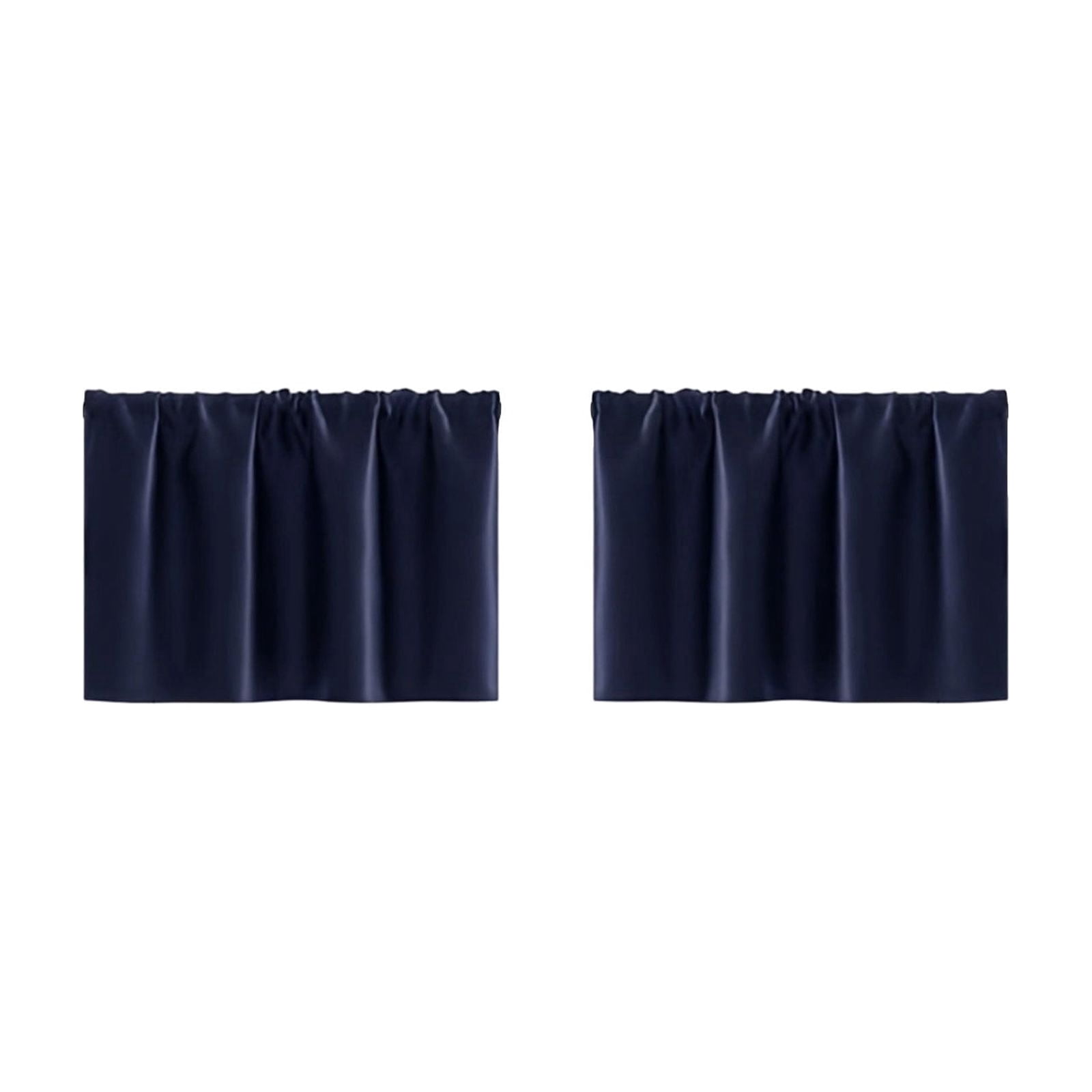 Double Sided Matte Rod Pocket Half Curtain, Waterproof Sunshade Door ...