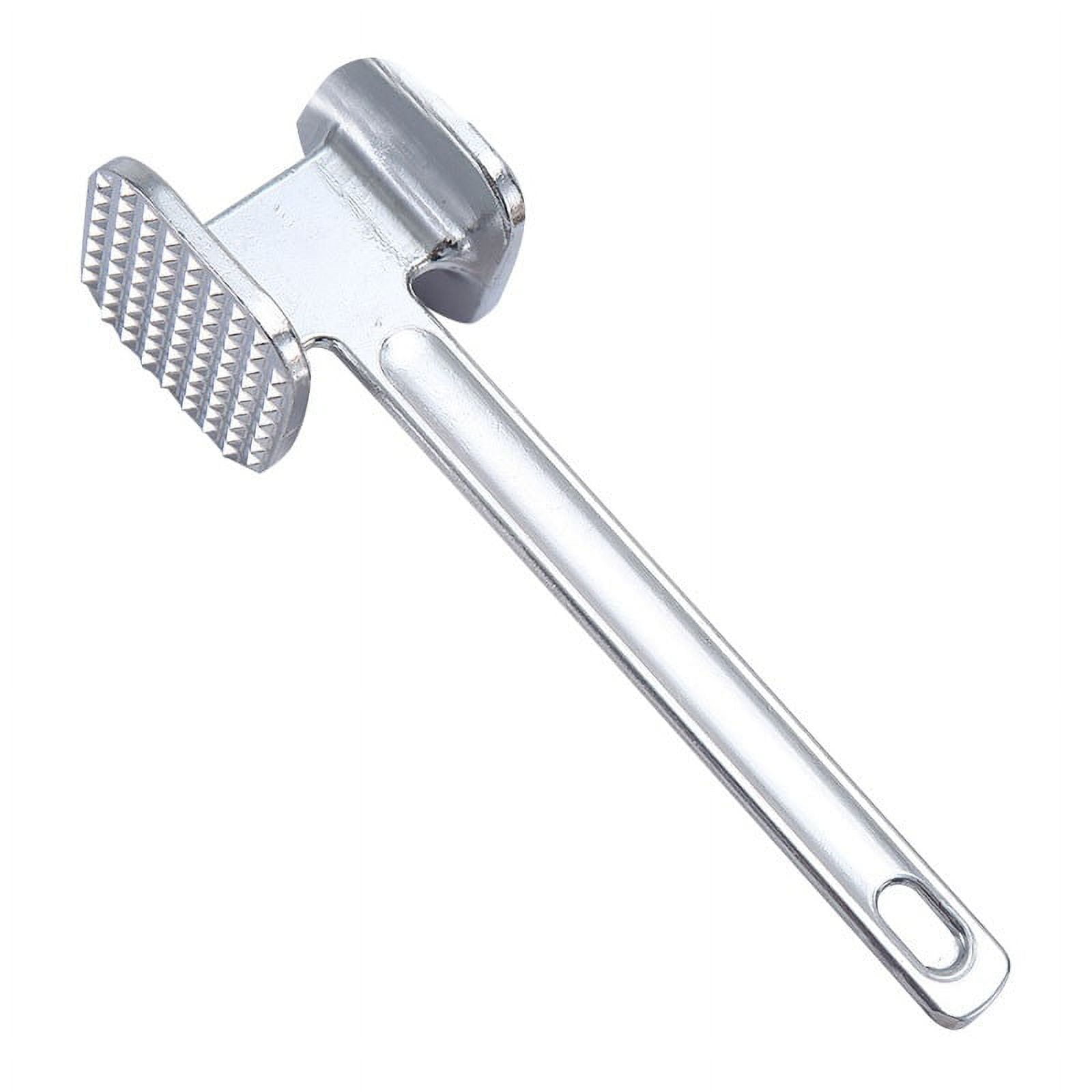 Double-Sided Meat Tenderizer, Heavy Duty Tools, Chicken Pounder, Steak ...