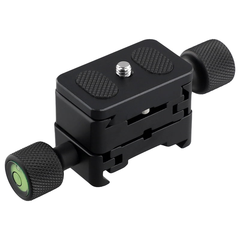 Double-Sided Mobile Base with Quick Release Plate Double Camera Mount ...