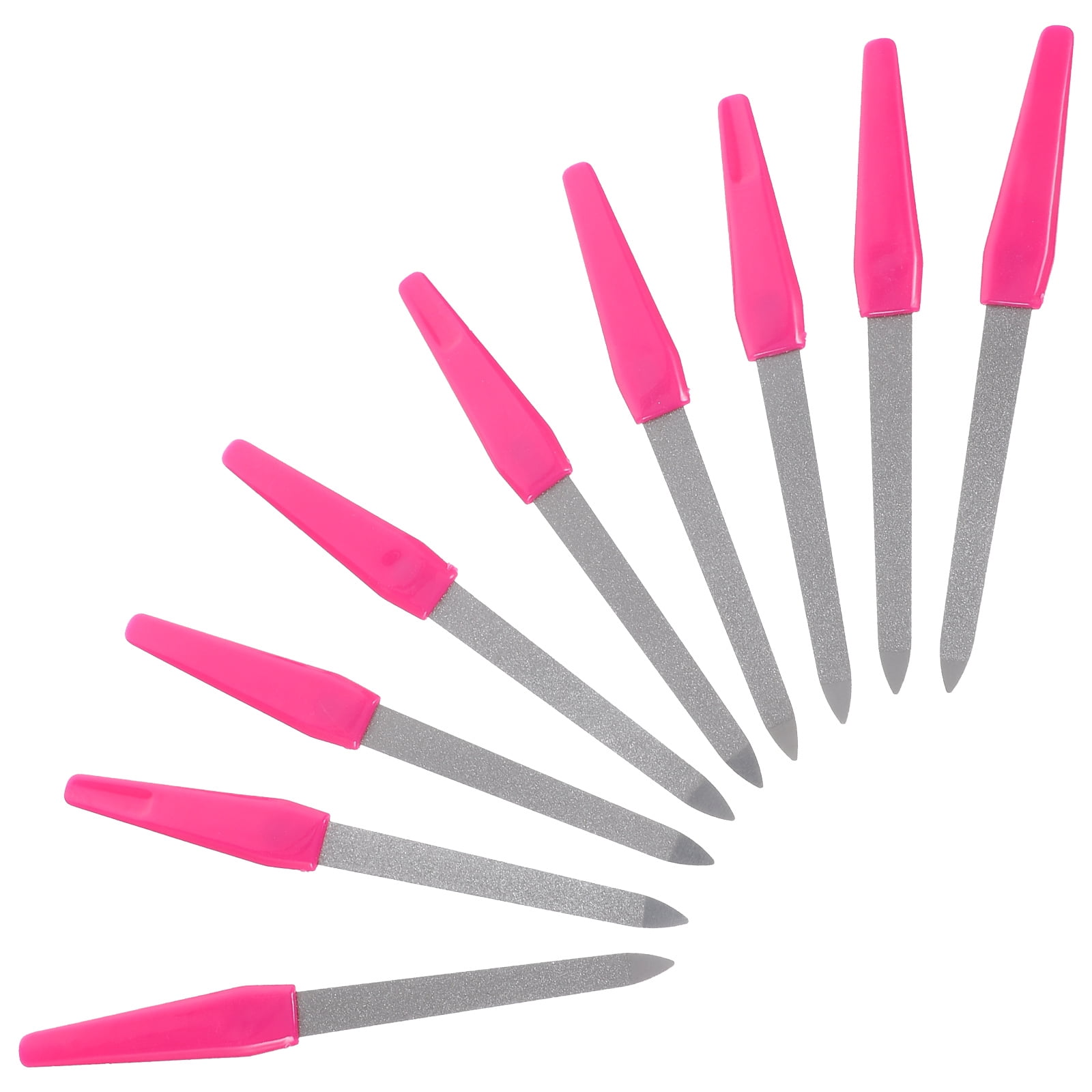 10pcs Metal Nail Files with Double Sided Fingernail File for Acrylic ...