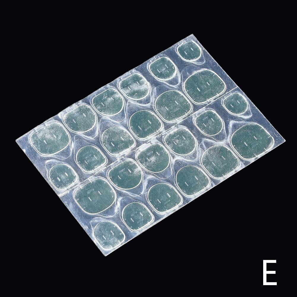 Double-Sided Nail Glue Tabs Sticker Adhesive False Nail Jelly Gel Glue ...