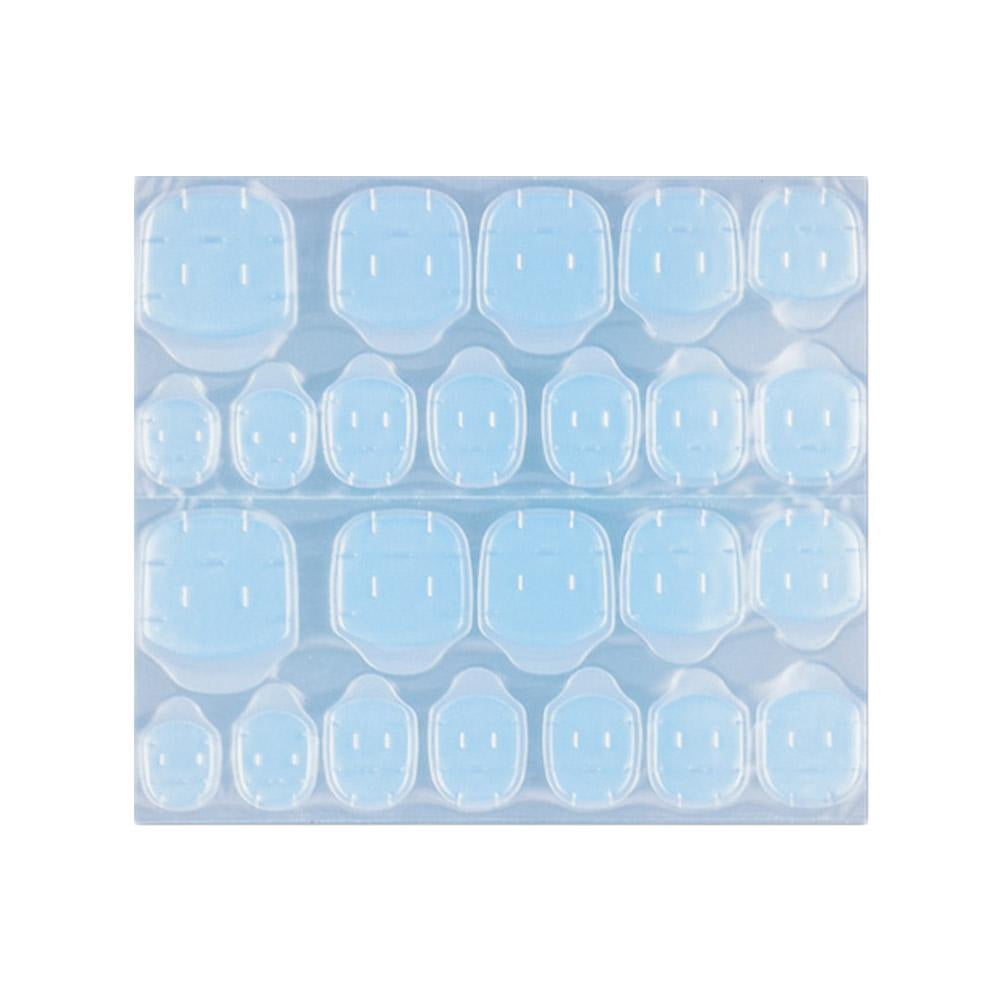 Double-Sided Nail Glue Tabs Sticker Adhesive False Nail Jelly Glue' Gel ...