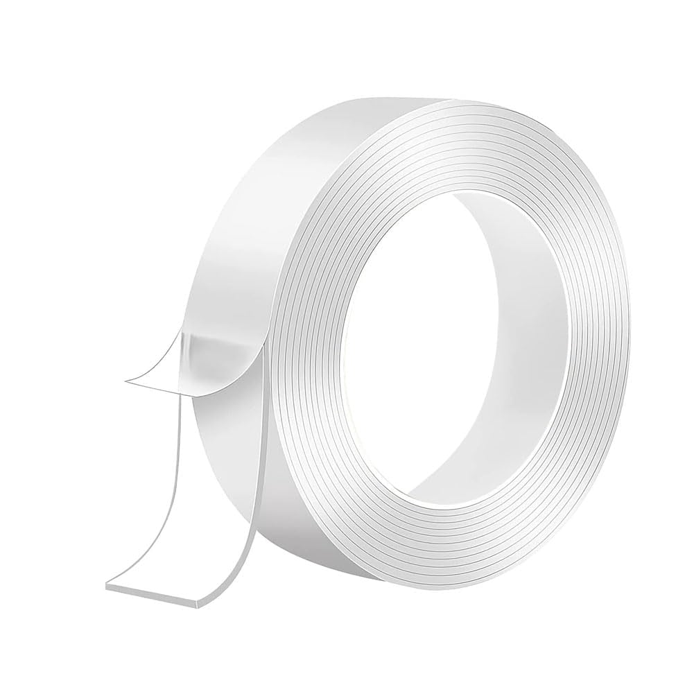 Double Sided Nano Tape, Strong Sticky Removable Mounting Tape Clear ...