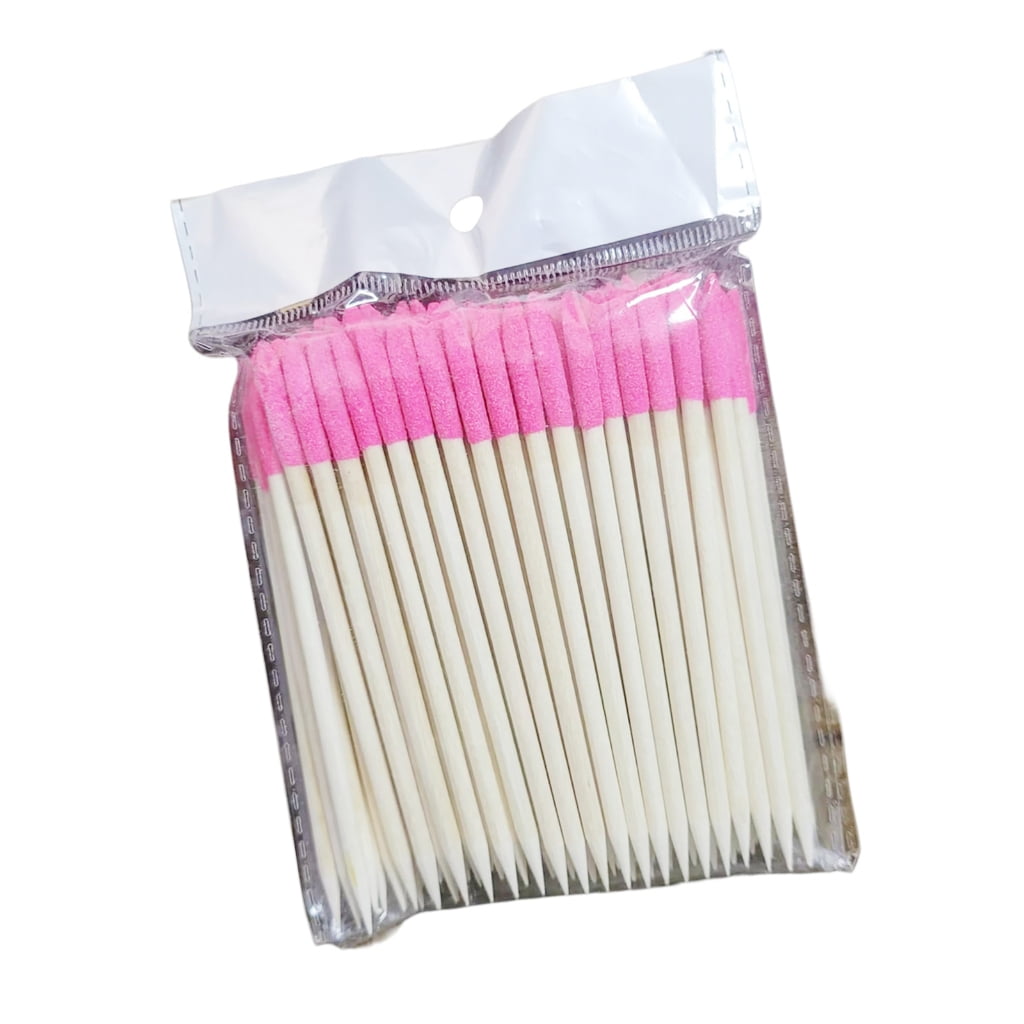 Double Sided Orange Wood Nail Sticks Matchsticks Fine Detailing ...