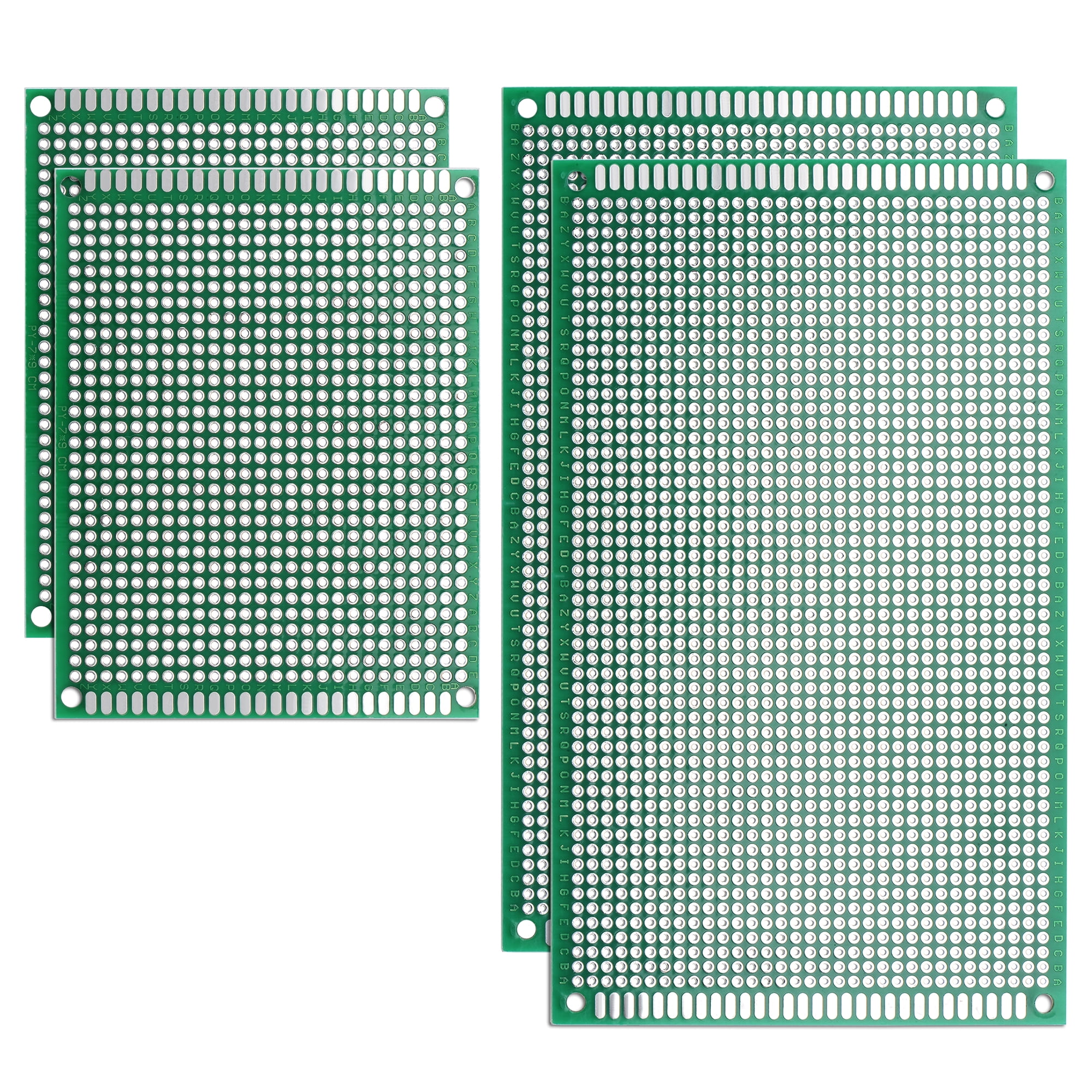 Double-Sided PCB Board Printed Circuit Boards Kit 2 Sizes Prototyping ...