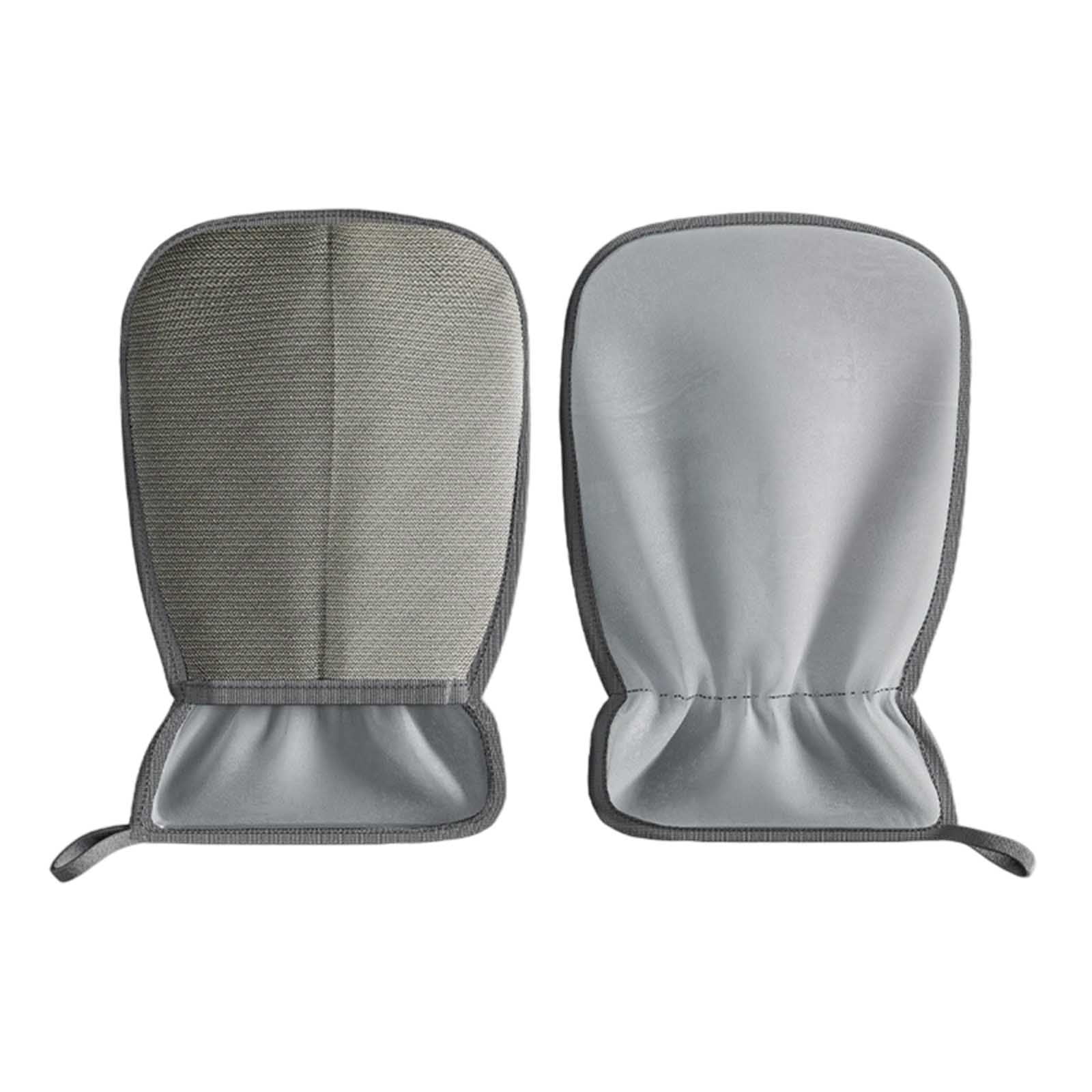 Double-Sided Pet Grooming Gloves - Hair Removal & Massage Glove for ...