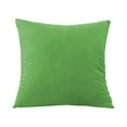 Double Sided Plush Pillowcase With Faux Fur Front And Plain Back ...