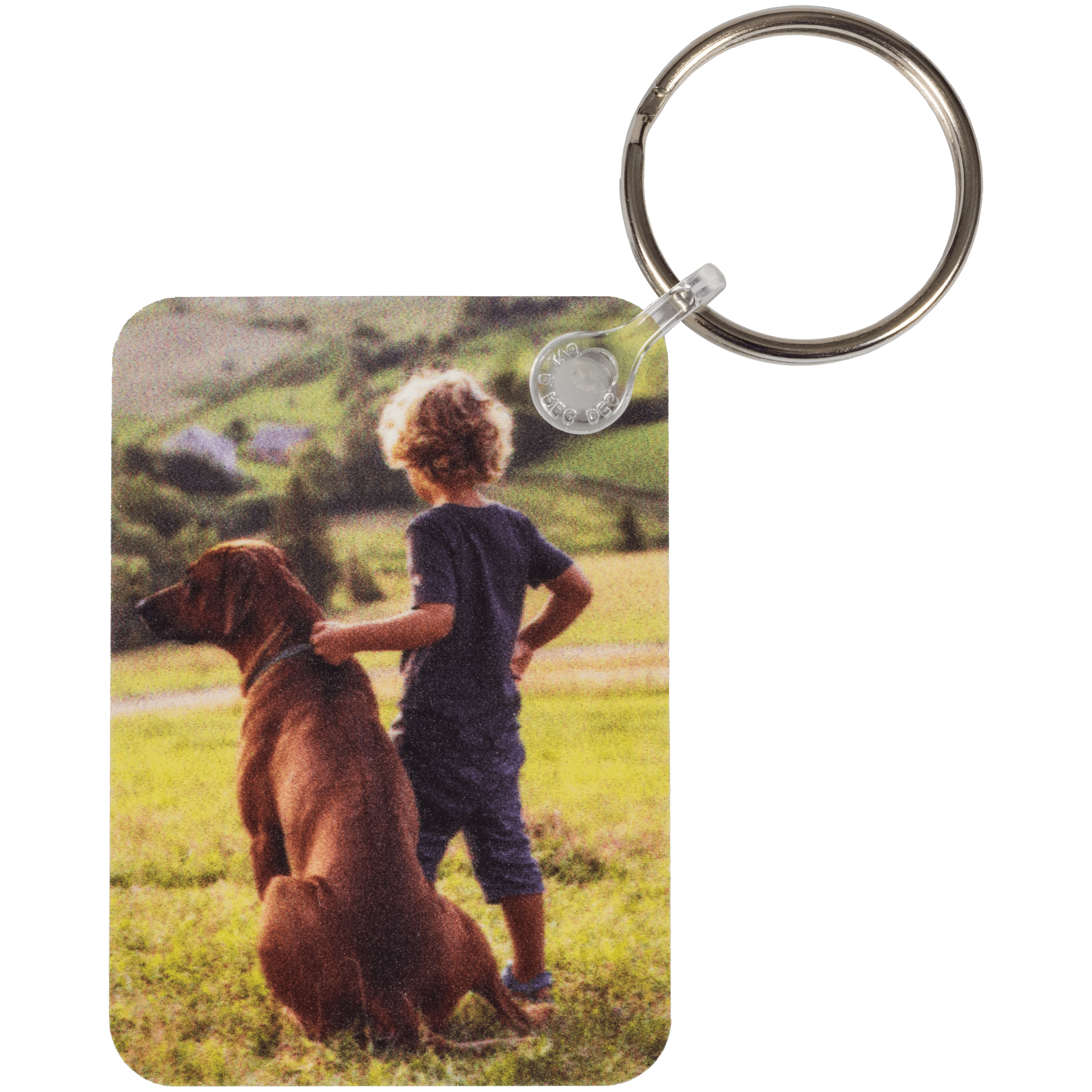 Double-Sided Rectangle Key Chain - Walmart.com