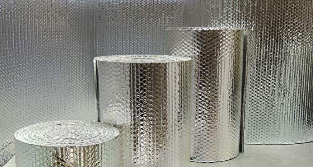 Double Sided Reflective Heat Radiant Barrier Aluminum Foil Insulation ...