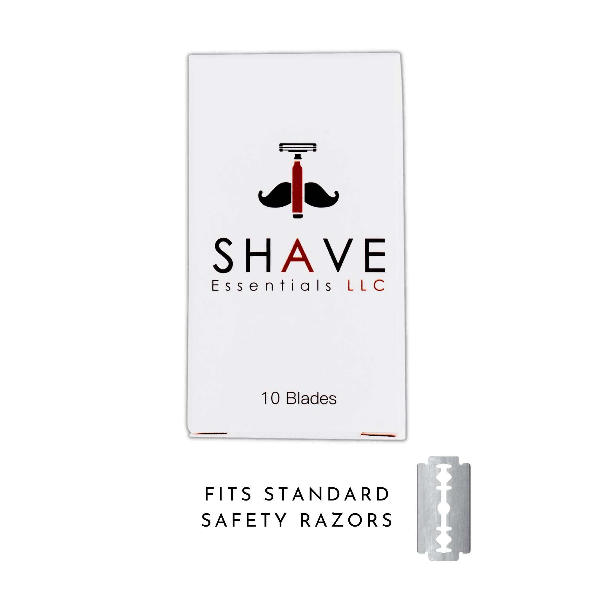 Double-Sided Safety Razor Blades - 20 Pack by Shave Essentials ...