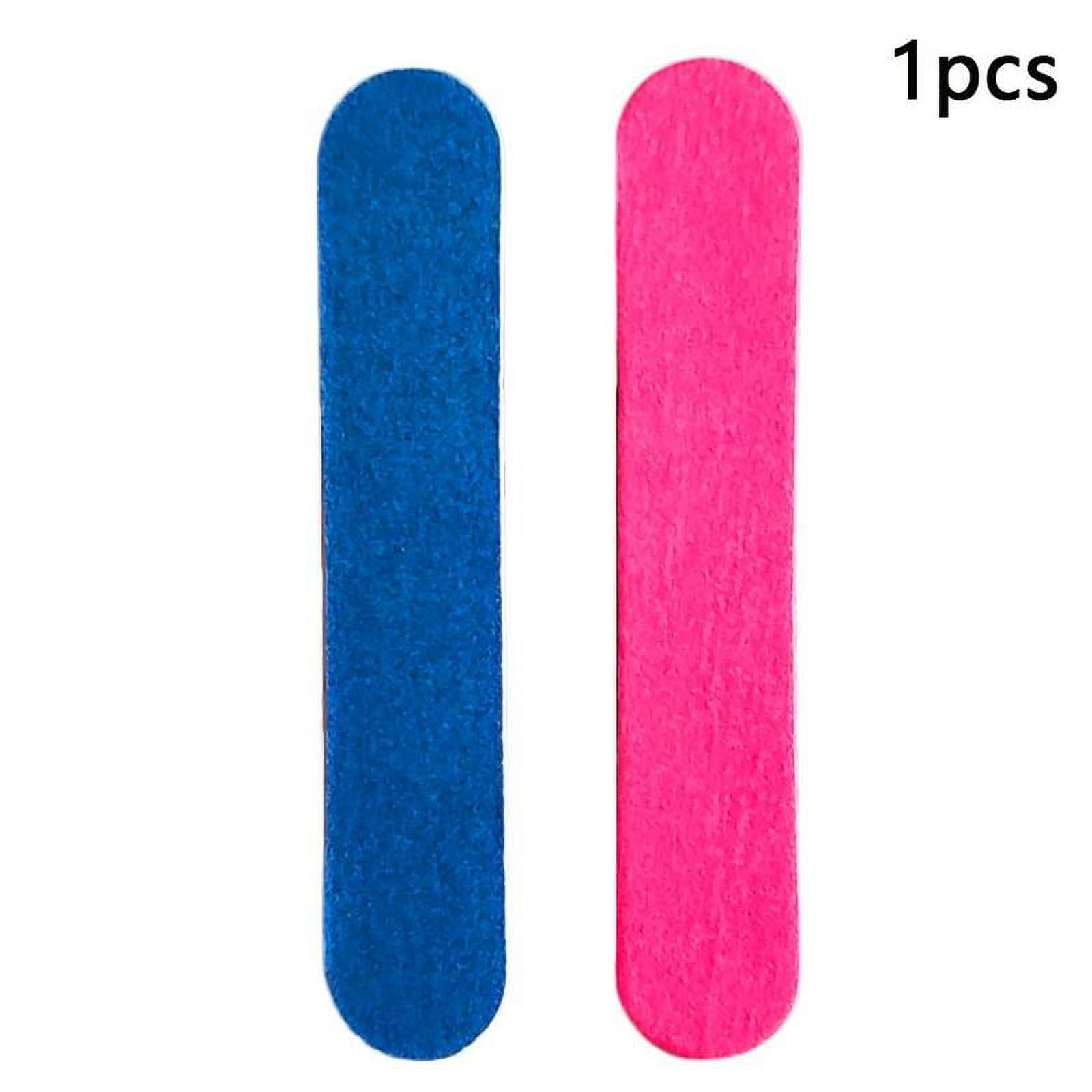 Double Sided Sandpaper Nail Files STRAIGHT Fine Grit File Acrylics B5G8 ...