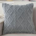 Double Sided Solid Color Pillowcase – Taffeta Cushion Cover for Sofa ...
