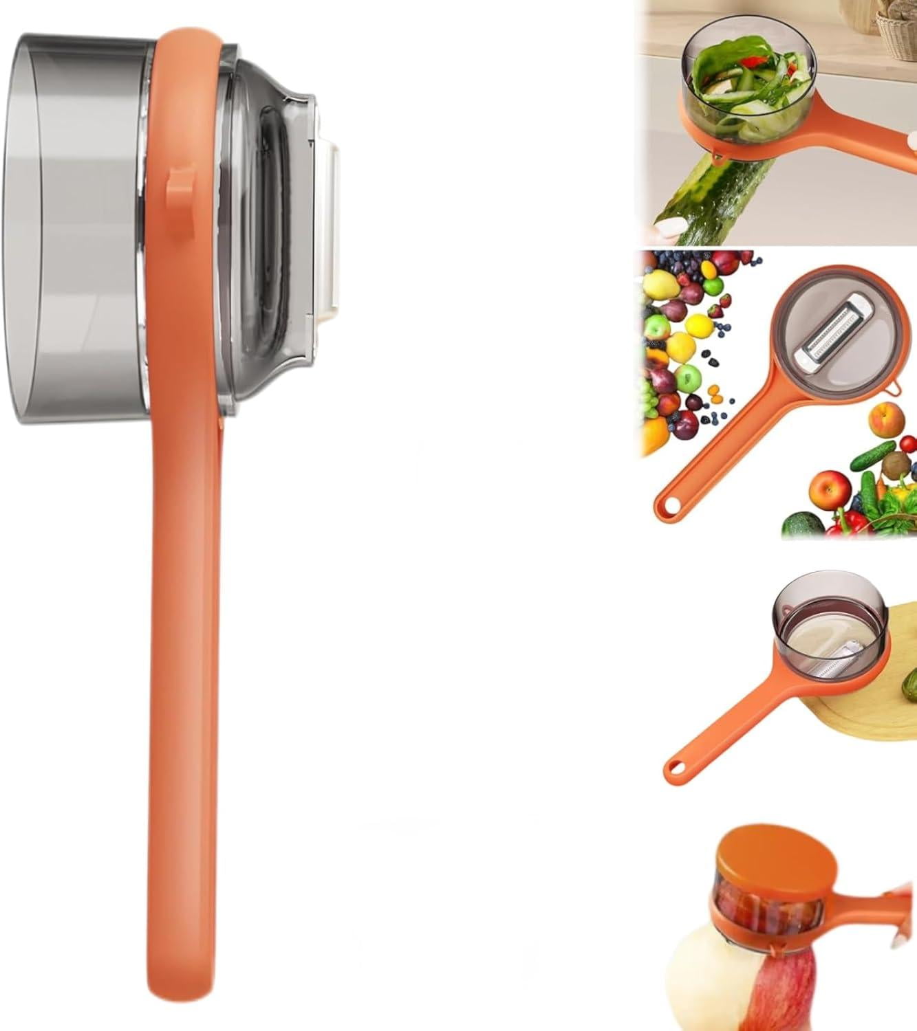 Double-Sided Stainless Steel Blade Peeling Knife with Storage Box ...