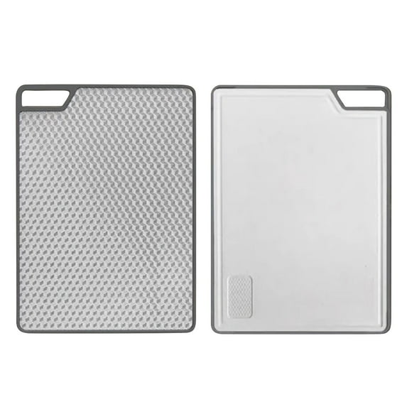Double-Sided Stainless Steel Cutting Board – Non-Slip 304 Metal ...