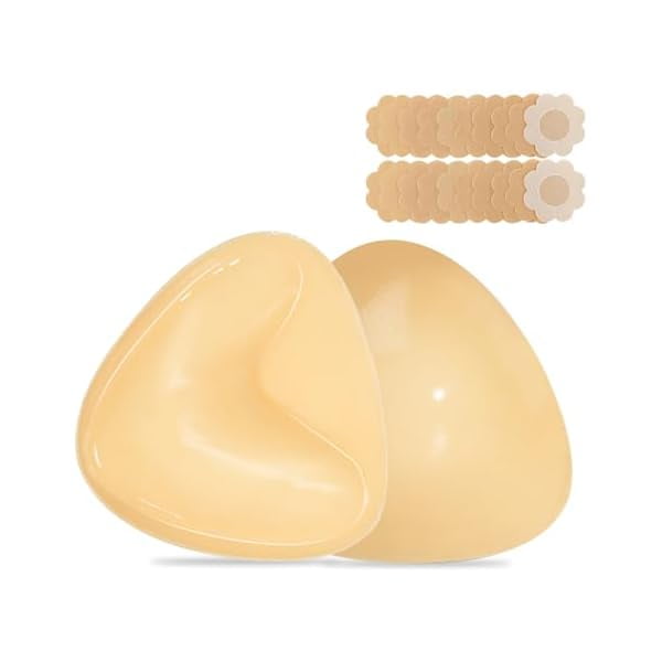 Double Sided Sticky Bra Inserts Reusable Push Up Lift Self Adhesive Bra ...