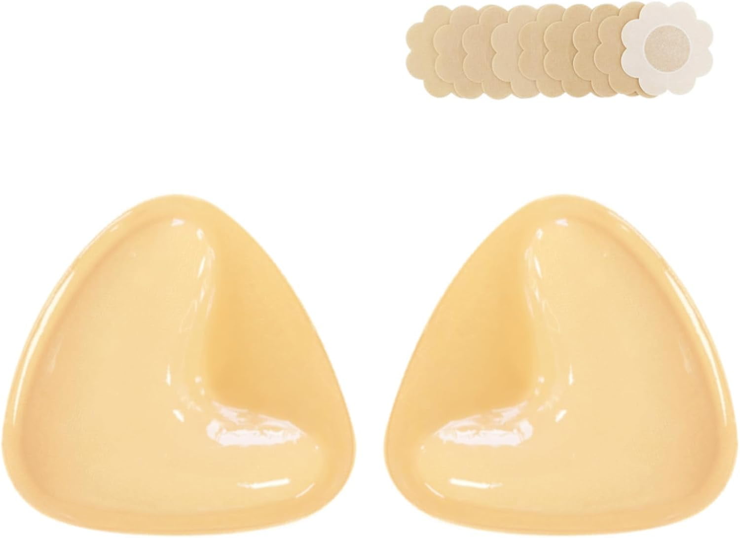 Double-Sided Sticky Bra Pads Inserts Ultra Instant Volume Push up Stick ...