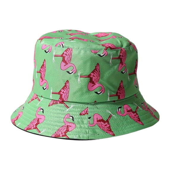 Double Sided Sun Guard Bucket Hat Breathable Polyester Broad Edges Sun ...