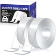 Double Sided Tape 2 Rolls Nano Tape (Total 20 ) for Poster Carpet ...
