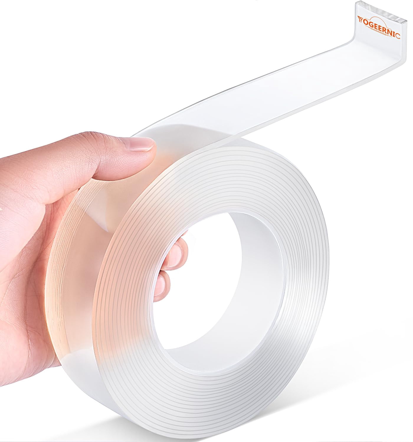 Double Sided Tape(9.85FT), Heavy Duty Clear Nano Adhesive Mounting Tape ...