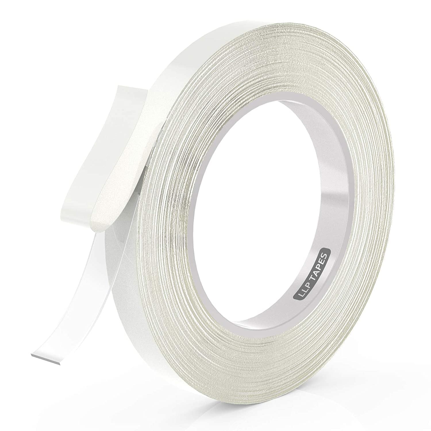 Double Sided Tape Clear Acrylic Strong Mounting Tape 1/2 Inch x 120 Inch Multiple Sizes Residue ...