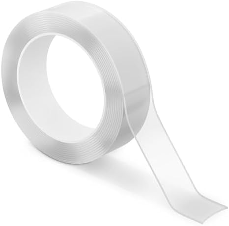 Double Sided Tape - Clear Two Sided Tape 9.84 Ft x 1.2" Wide - Weather ...