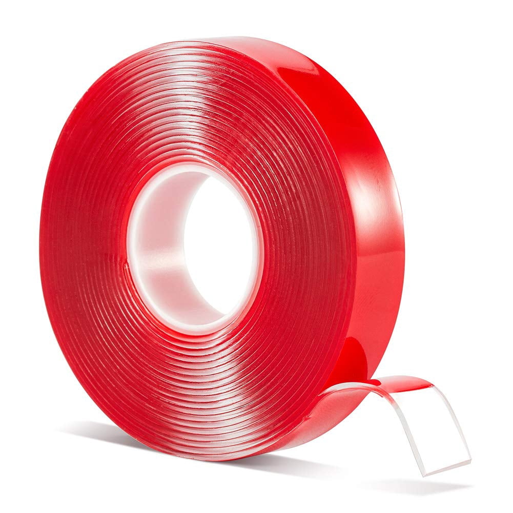 Double Sided Tape Heavy Duty(10FT)- 1/2 Acrylic Removable Multipurpose ...