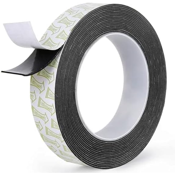 Double Sided Tape Heavy Duty, 1IN x 16.5FT Removable Mounting Tape, No ...
