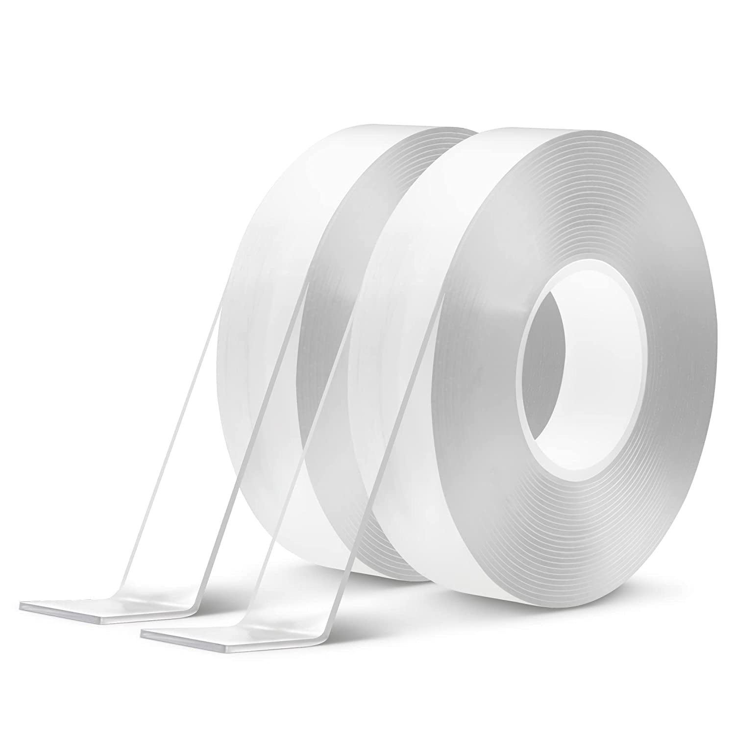 Double Sided Tape Heavy Duty(2 Pack, Total 32.8ft), Strong Sticky Tape ...