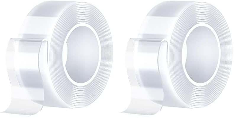 Double-Sided Tape Heavy Duty 9.84 FT x 1.18 in – Clear Removable ...