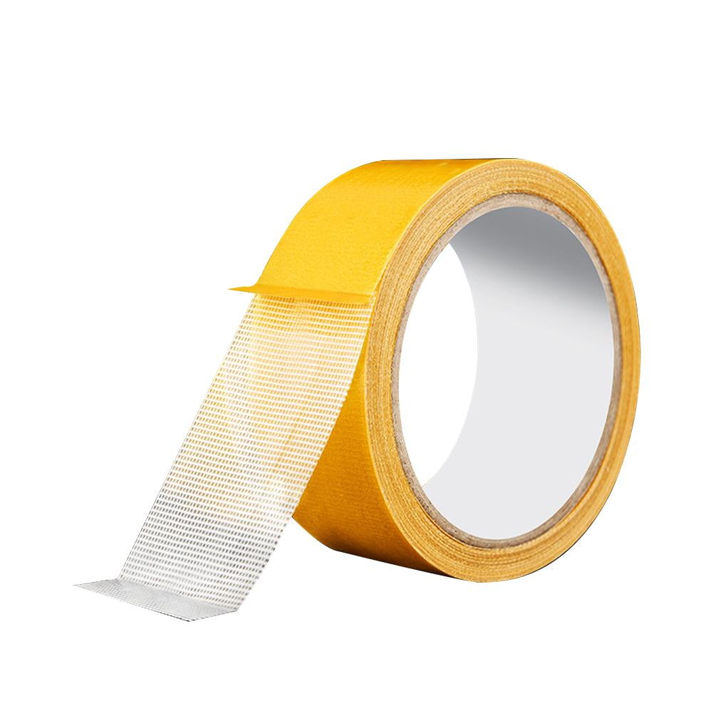 Double Sided`Tape Heavy Duty Fiberglass Mesh Adhesive Transparent-Tape ...