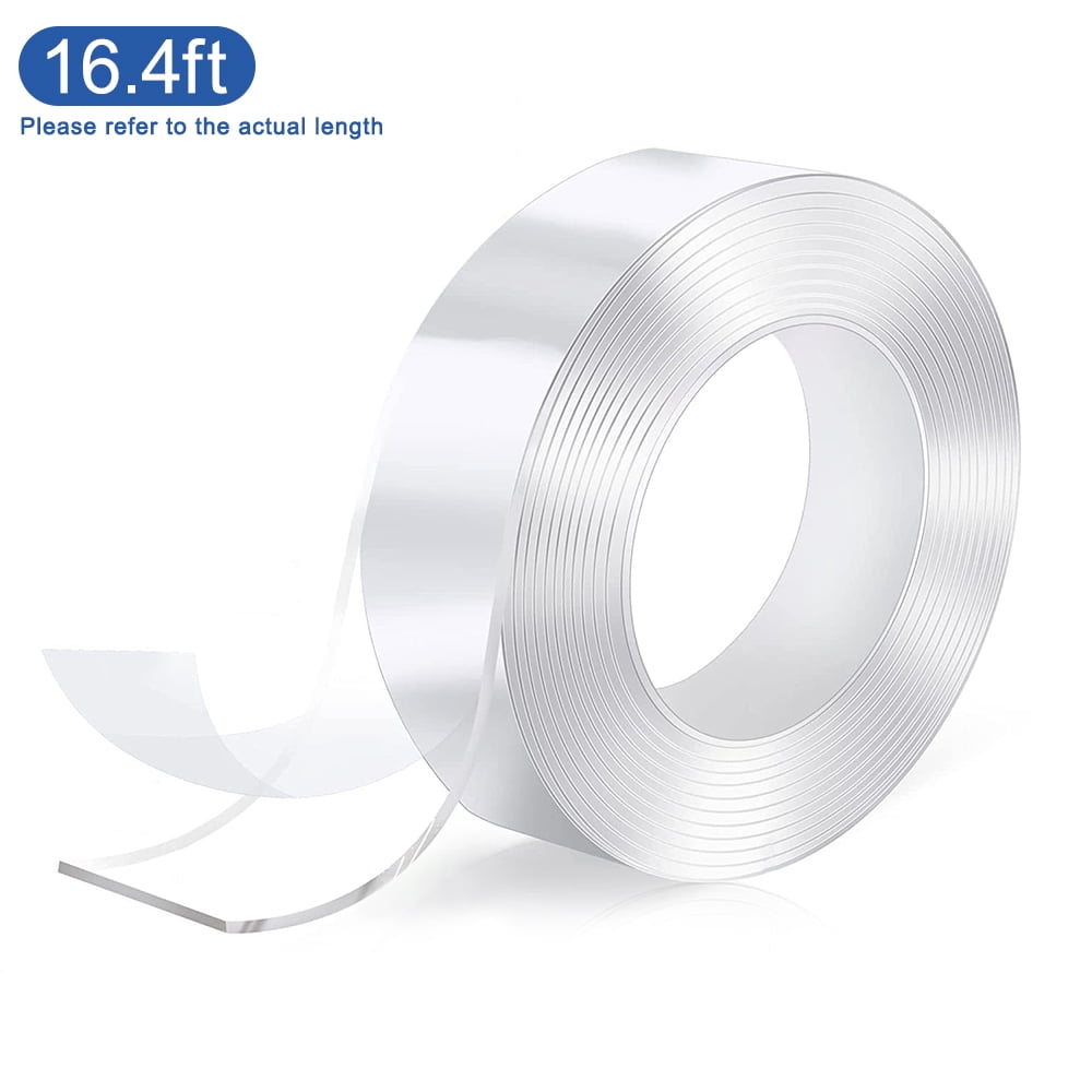 Double Sided Tape Heavy Duty(Pack of 1, Total 16.4FT), Multipurpose ...