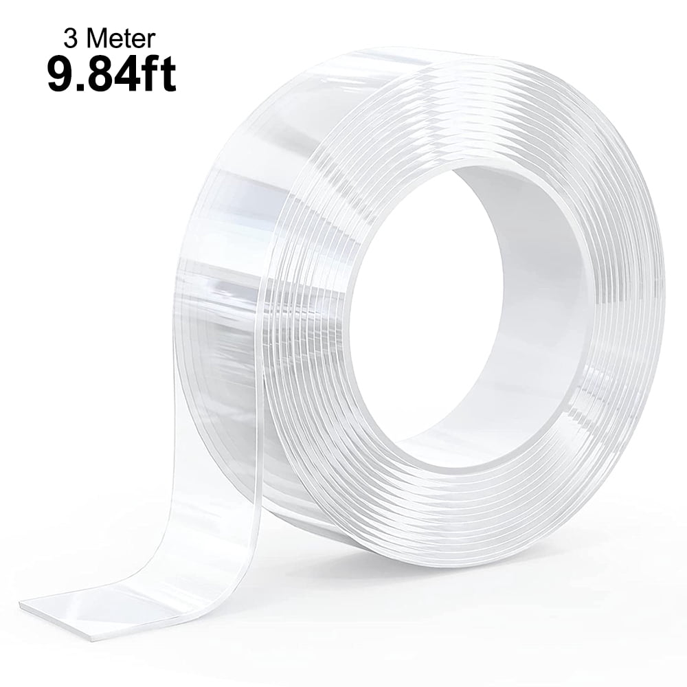 Double Sided Tape Heavy Duty(Total 9.84FT), Multipurpose Removable ...