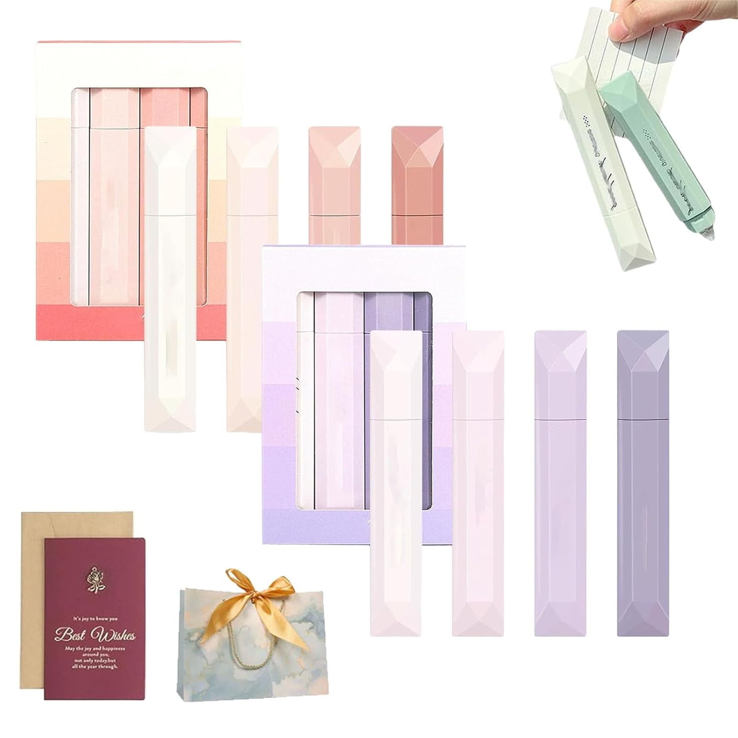Double Sided Tape Pen, Gradient Color Double Sided Tape Pens for ...