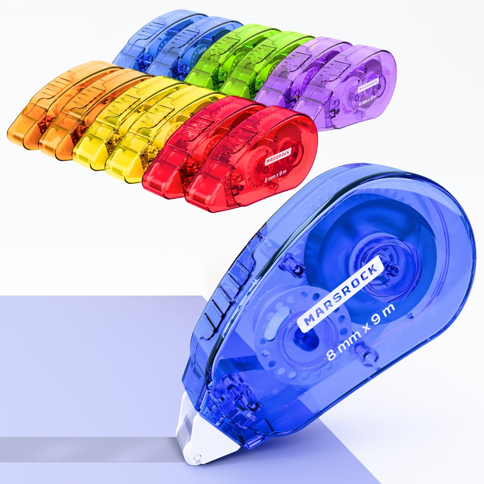 Double-Sided Tape Roller for Scrapbooking 12-Pack（0.31IN x 30FT ...