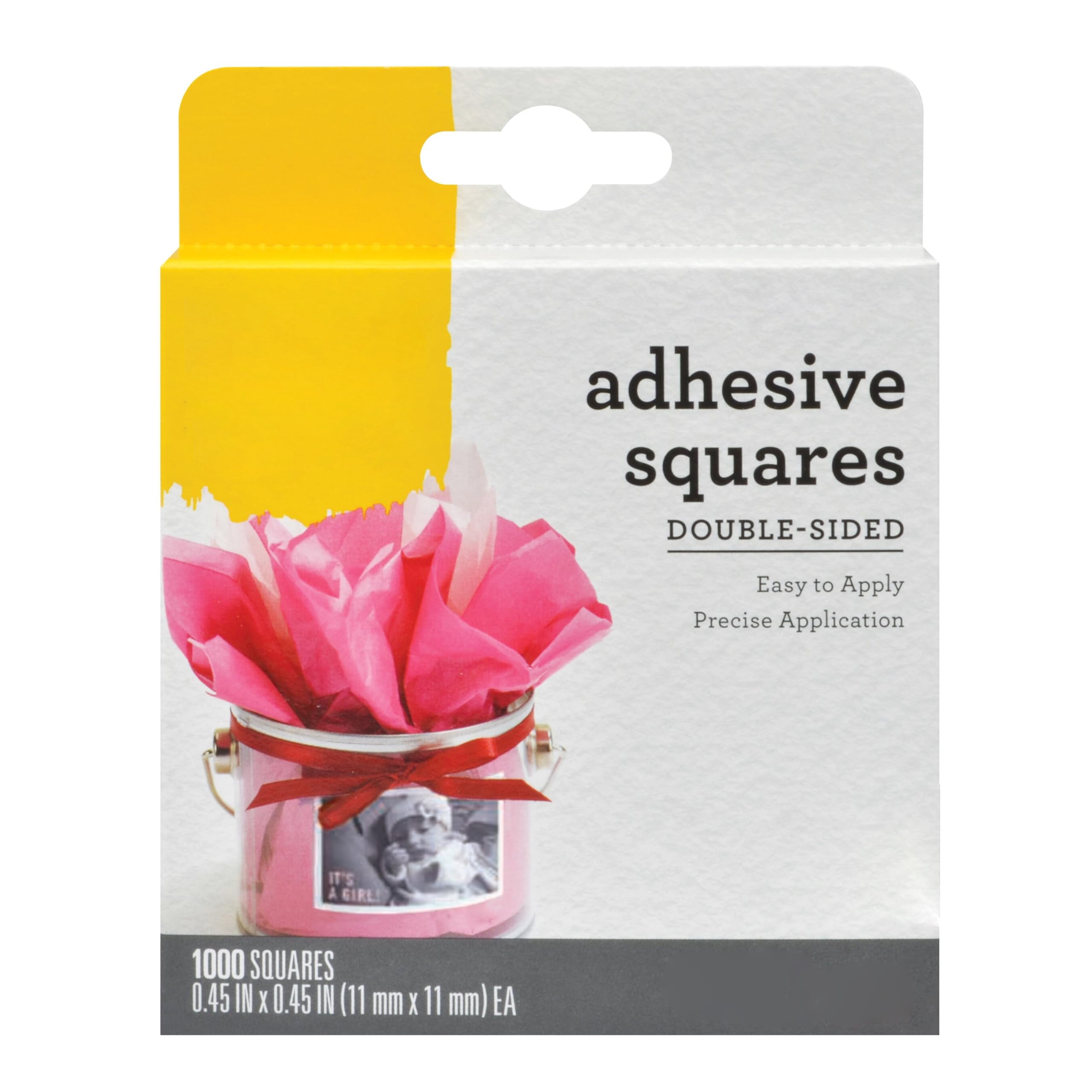 Double Sided Tape Squares for Crafting, Office, , Home Use, Strong Bond ...