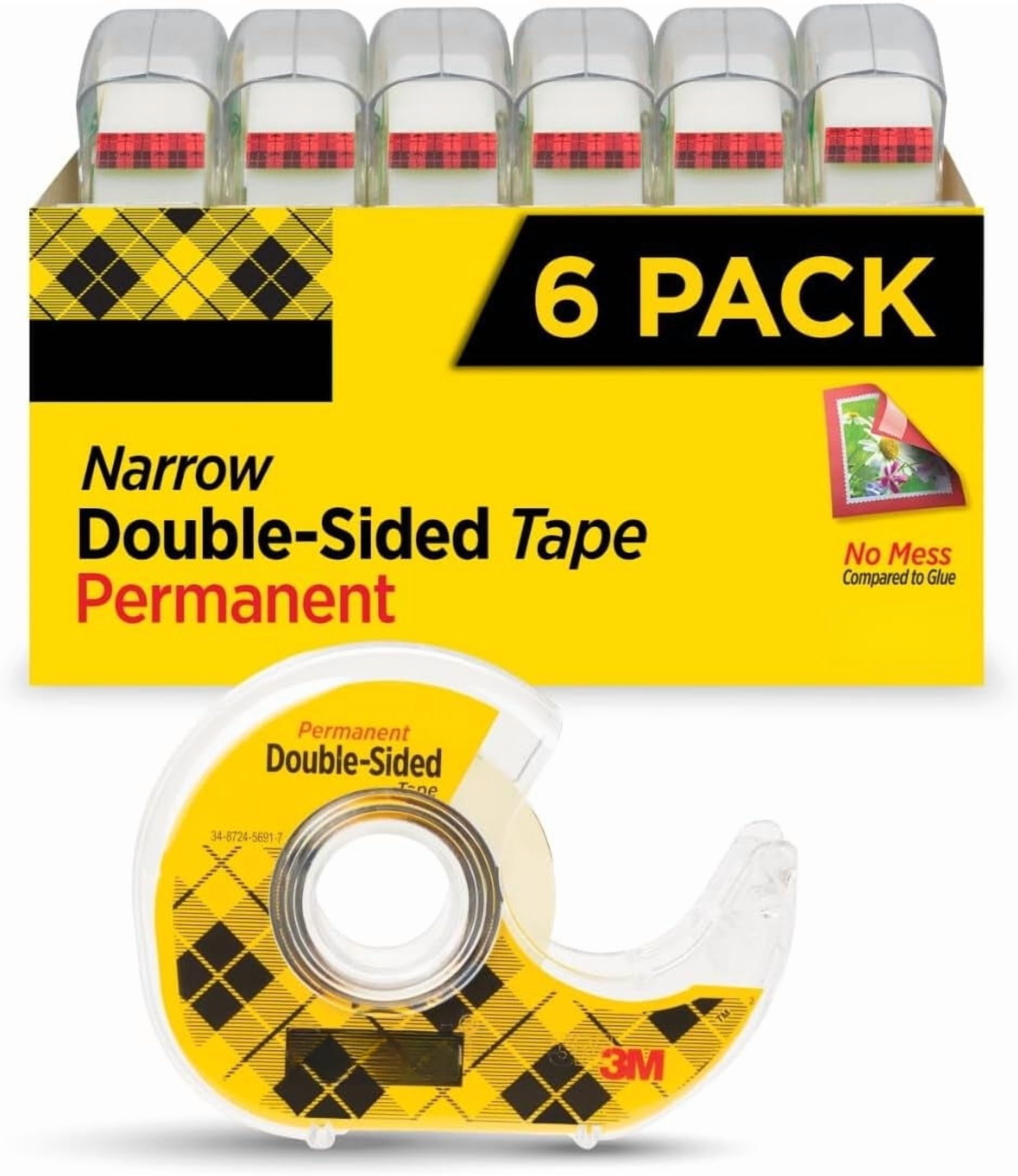Double Sided Tape with Tape Dispenser, Office and School Supplies ...