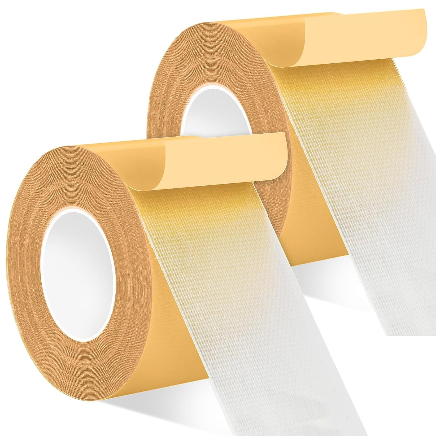 Double Sided Tapes, 2 Rolls 50mm×20m Double Sided Adhesive Clear Tape ...