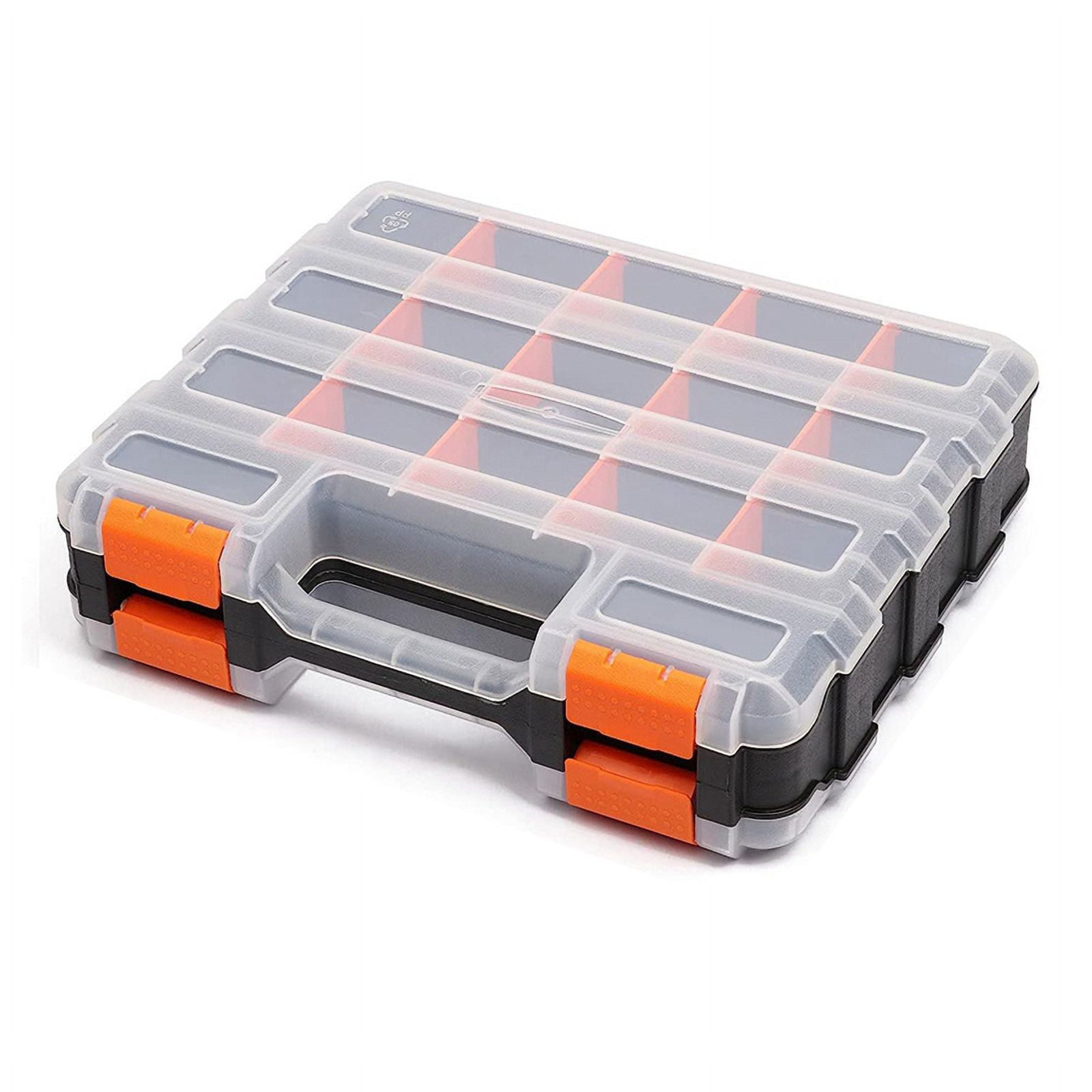 Double Sided Tool Organizer Hardware Tool Accessory Box Parts Box Tool ...