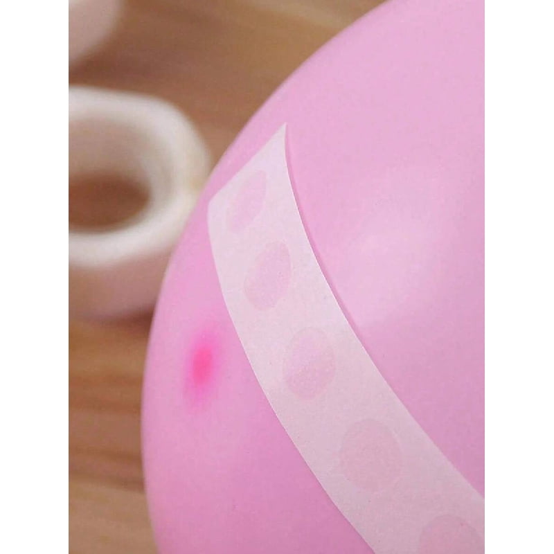 Double-Sided Transparent Balloon Glue Dots (100pcs/Roll) - Perfect for ...