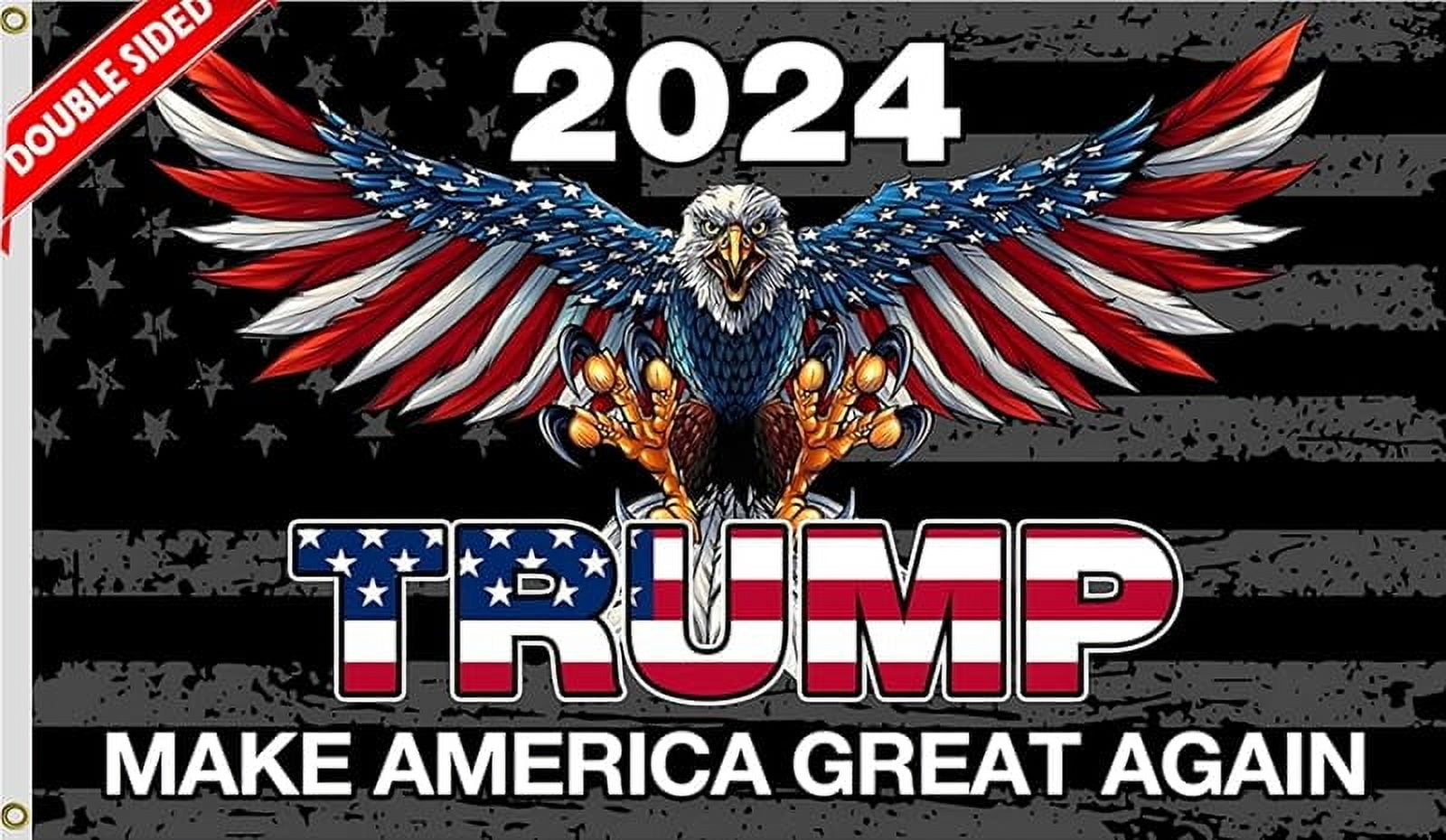 Double Sided Trump 45th 47th President Flag 3x5FT,President Trump Flag ...