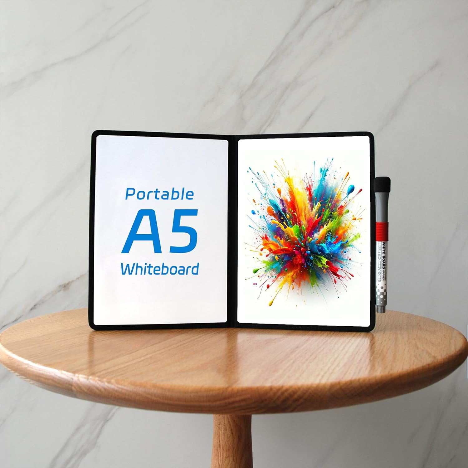 Double-Sided White Board - A5 Portable Whiteboard - Ultra-Thin 0.3 ...