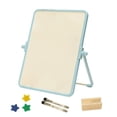 Double Sided Whiteboard Message Board Small Magnetic Whiteboard Writing ...
