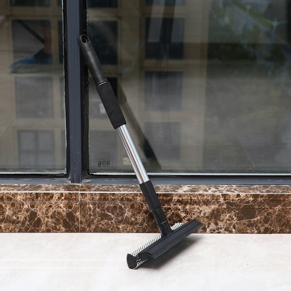 Double Sided Window Cleaning Brush For Indoor Outdoor Glass, Extendable ...