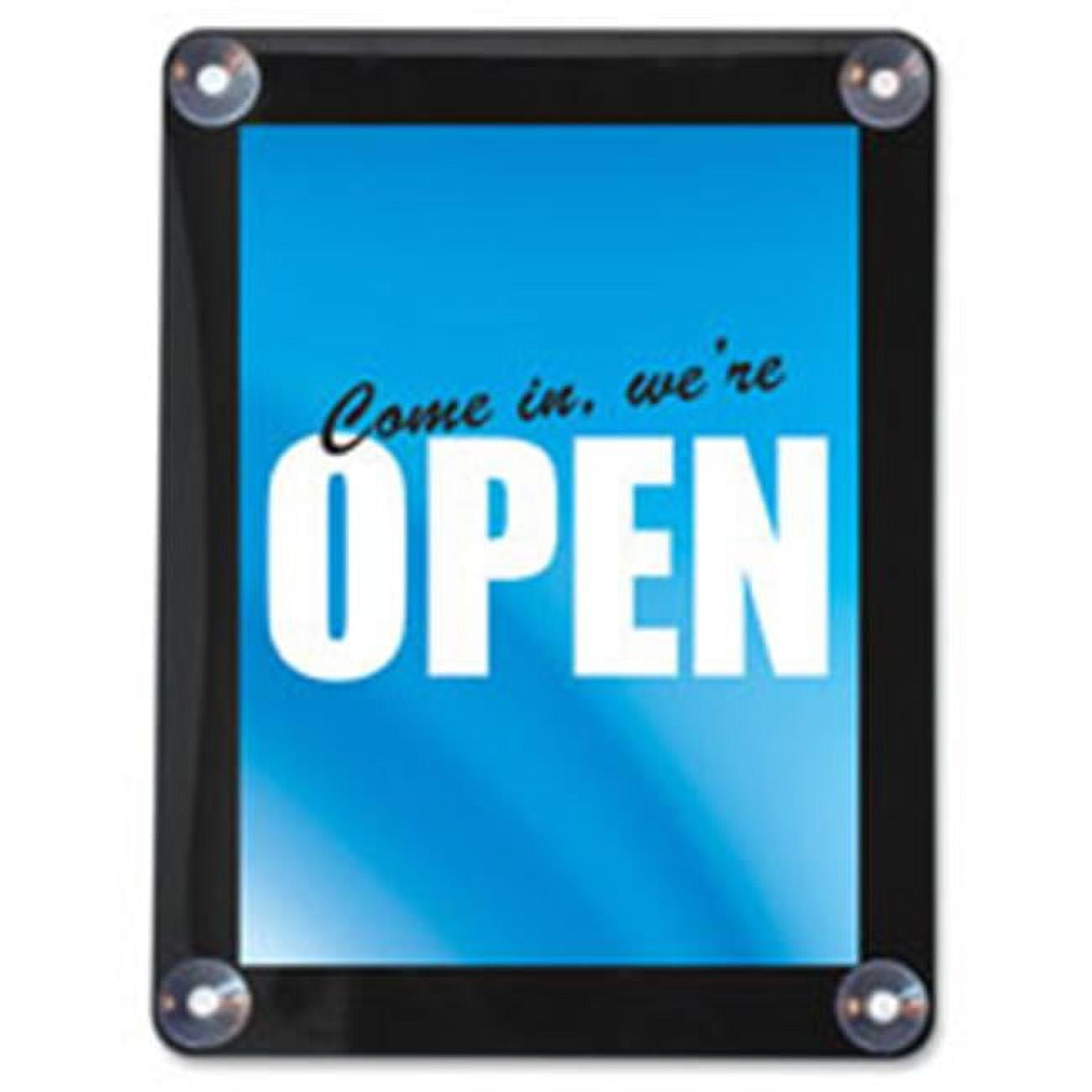 Double-Sided Window Display Sign- Clear - 8.5 in. x 11 in. - Walmart.com