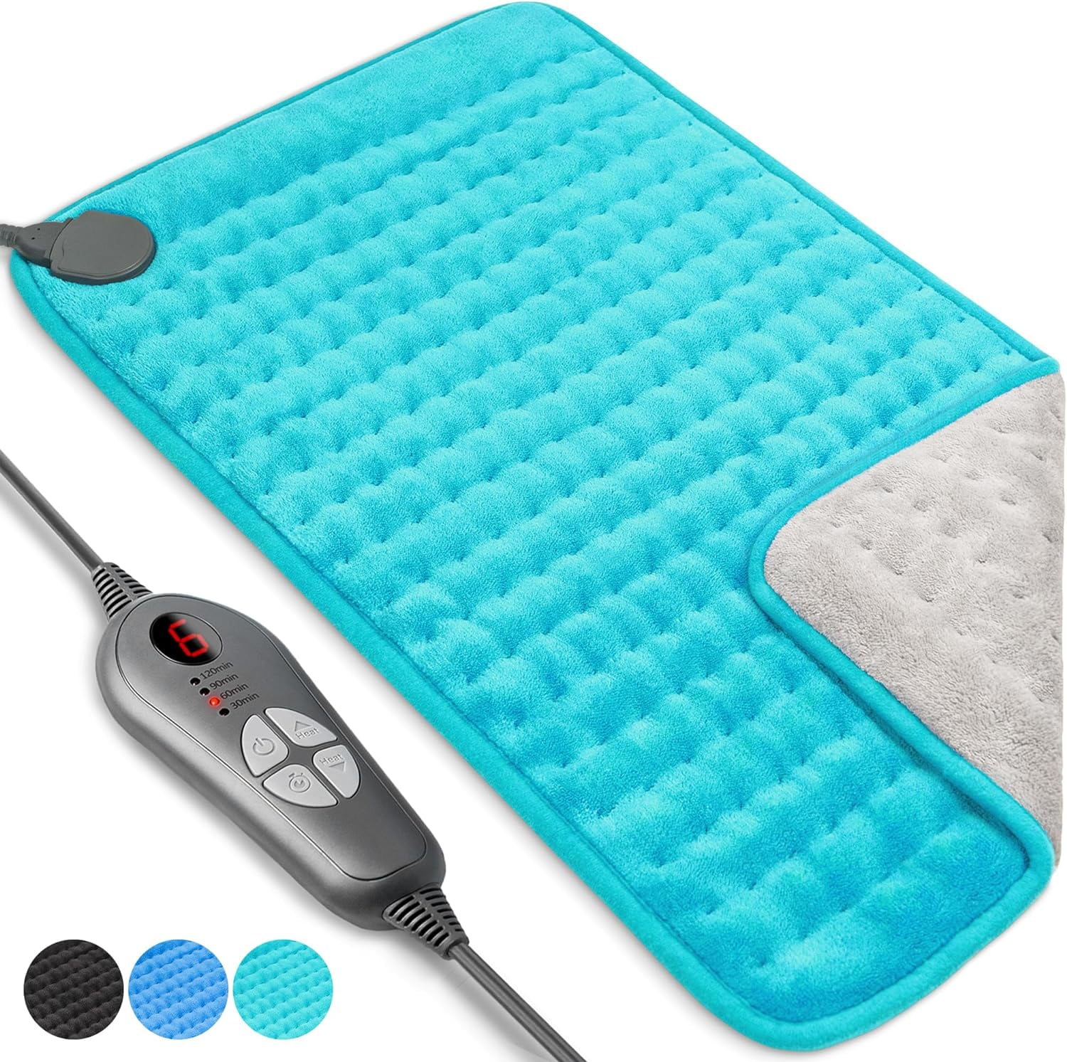 Free Shipping! Double Sided XL Electric Heating Pad for Back Pain ...
