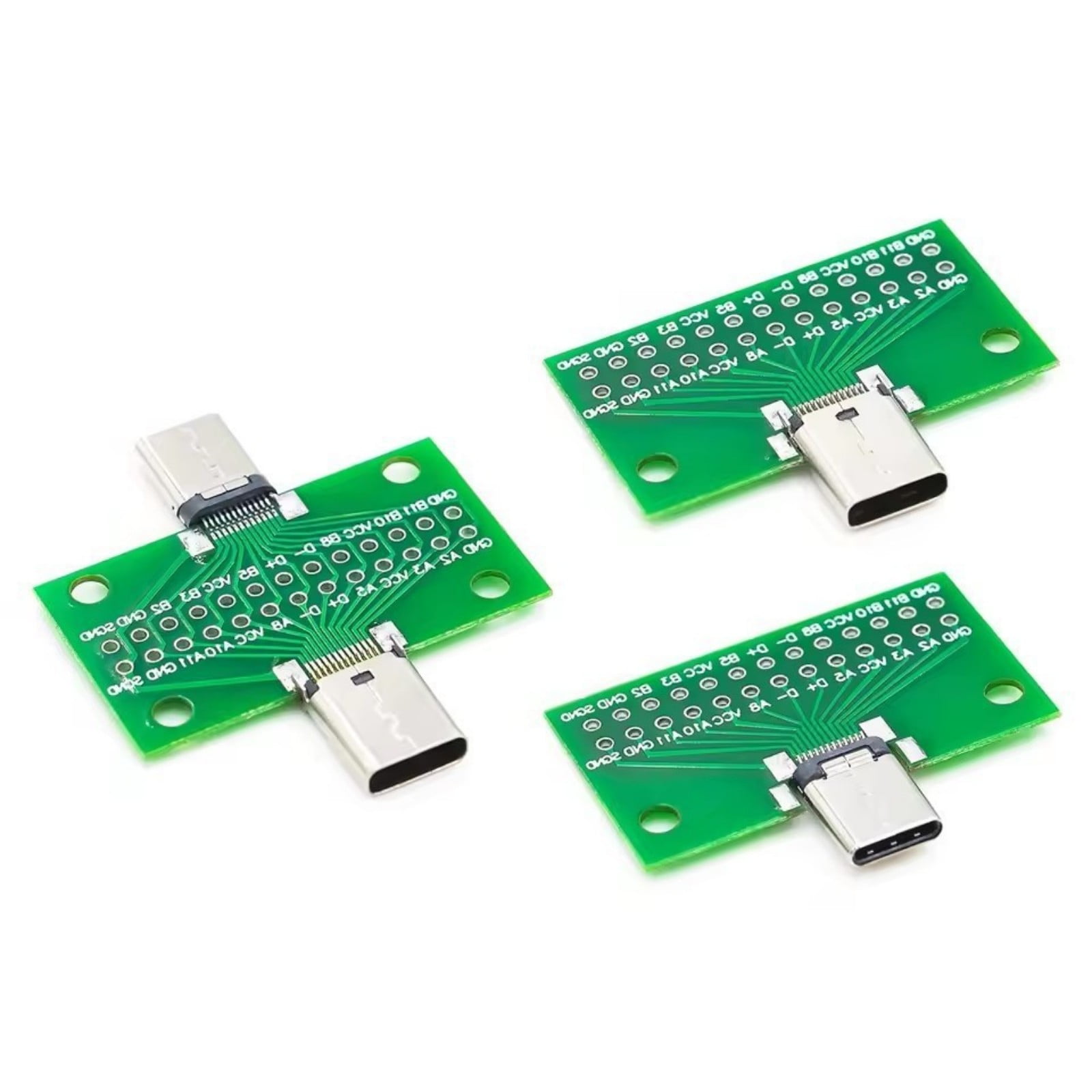 Double Sideds USB 3.1 Type C Test Board 2x13Pin to 2.54mm Cable ...